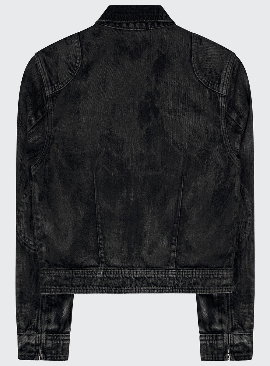 Track 40 Rodeo Jacket Metallic Black - M125422HYB – HYBRID